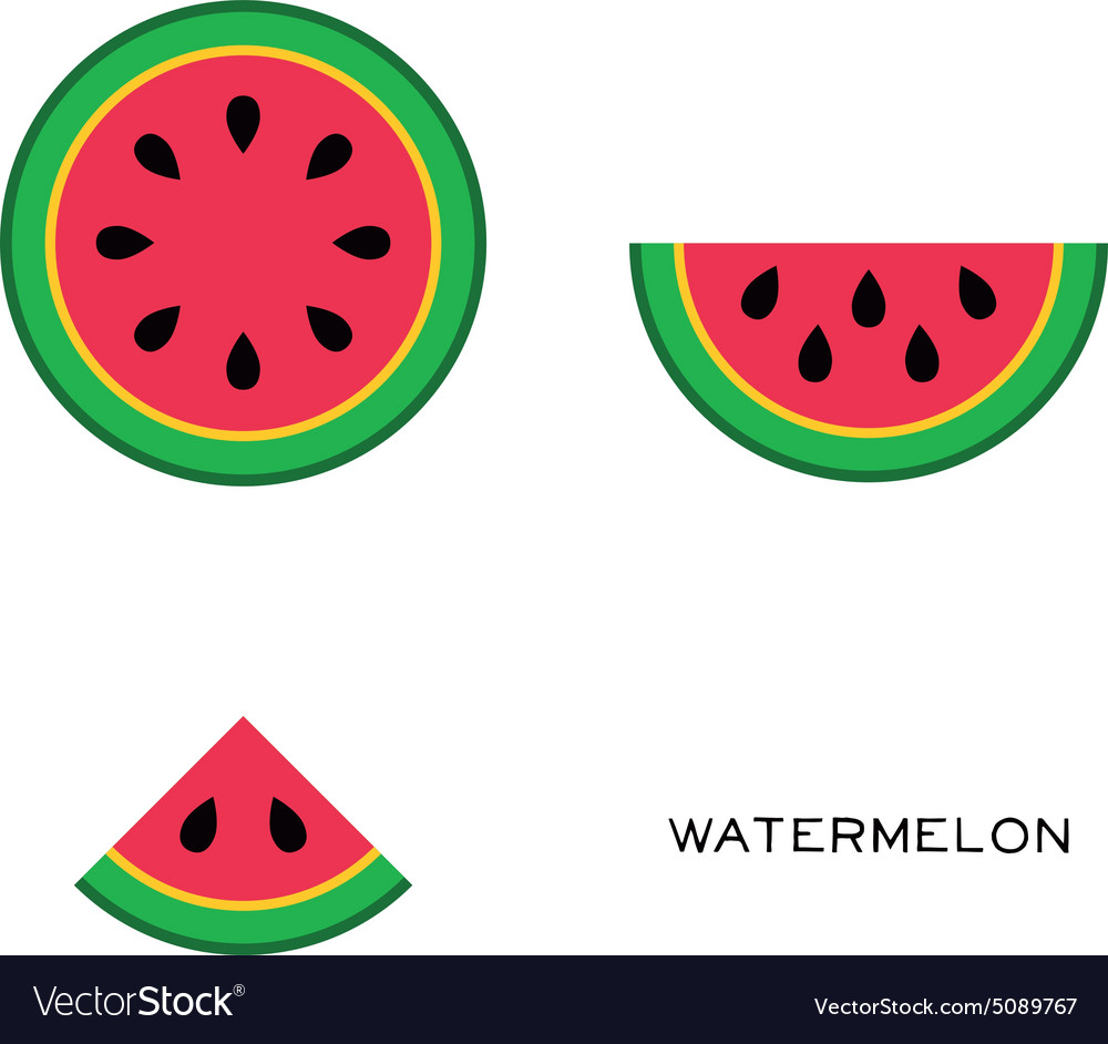 Watermelon Royalty Free Vector Image - VectorStock