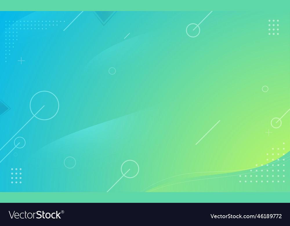 Blue gradient geometric shape background Vector Image