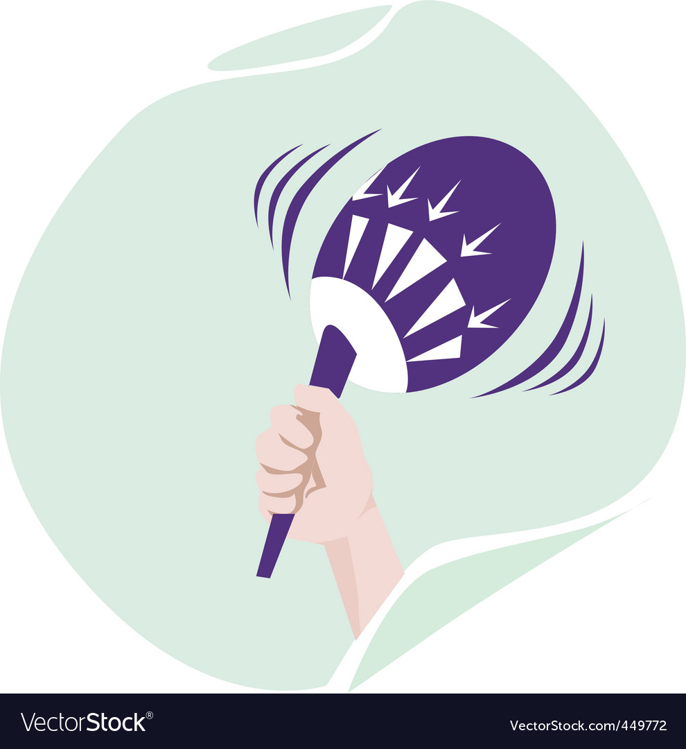 Fan Royalty Free Vector Image - VectorStock