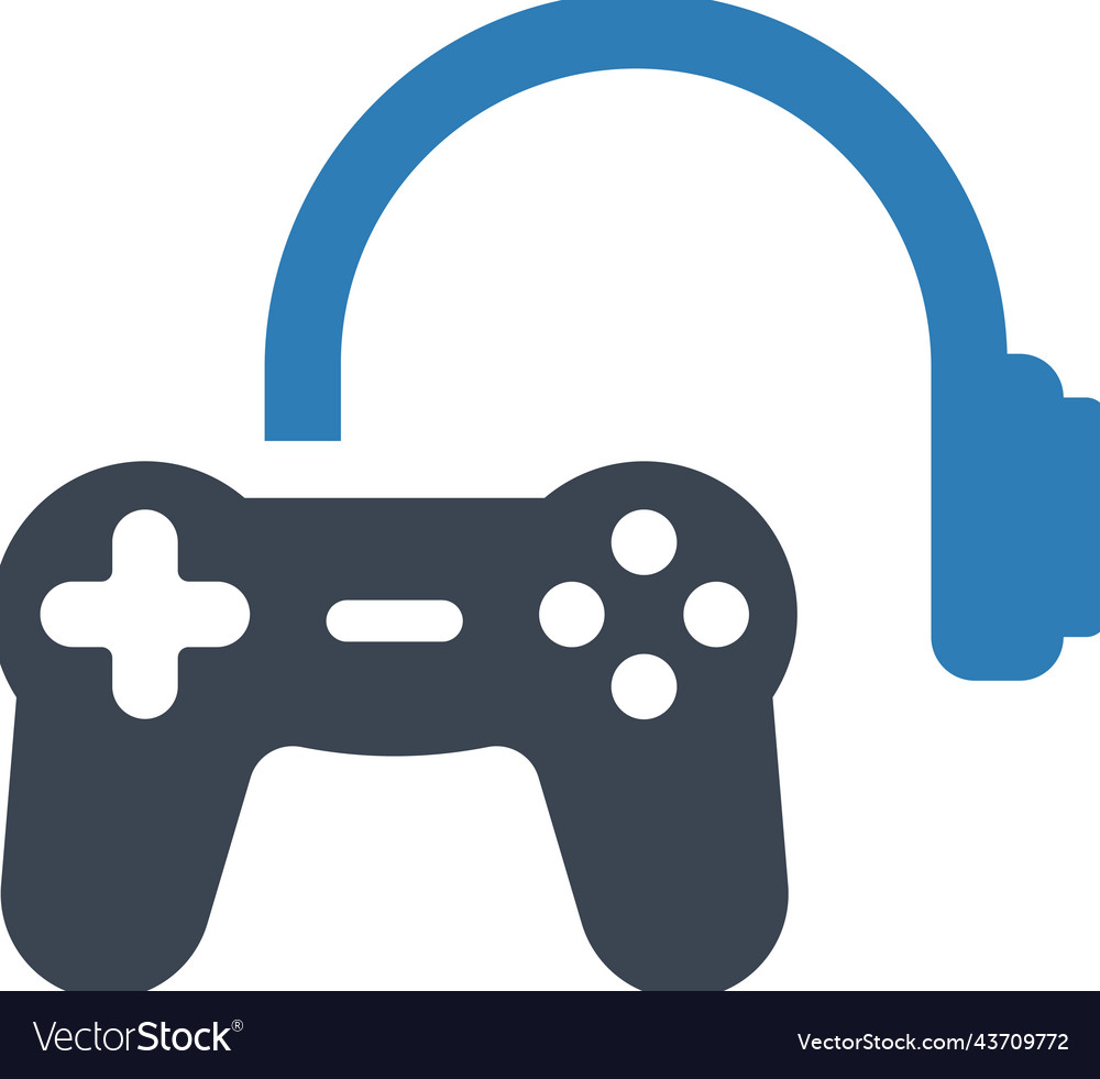 Game controller icon Royalty Free Vector Image