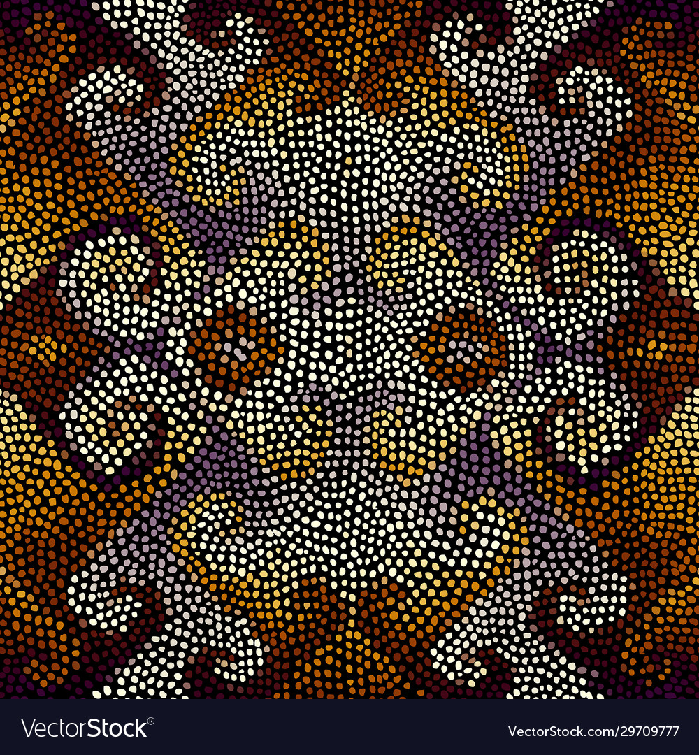 Pattern a random small dots seamless image Vector Image