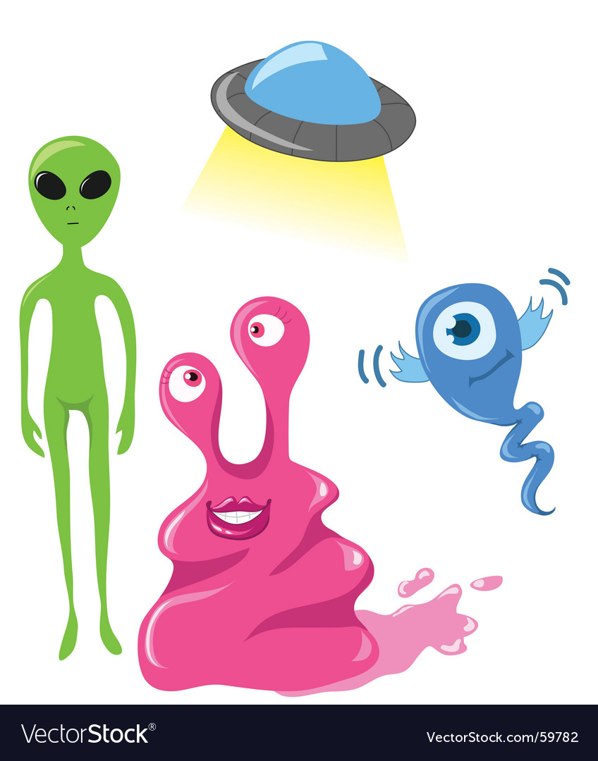 Aliens Royalty Free Vector Image - VectorStock