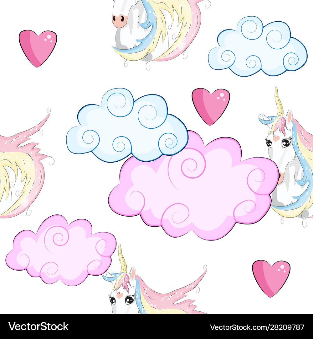 Seamless pattern with trendy cartoon patches Vector Image