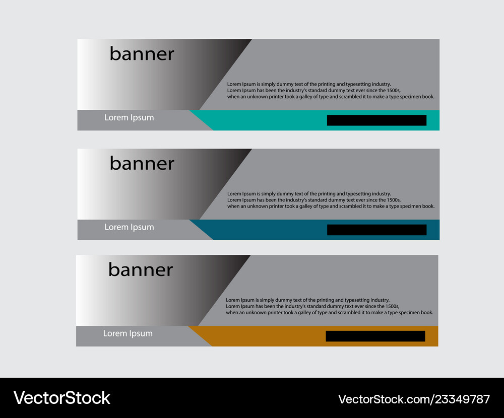 Set of abstract design templates Royalty Free Vector Image