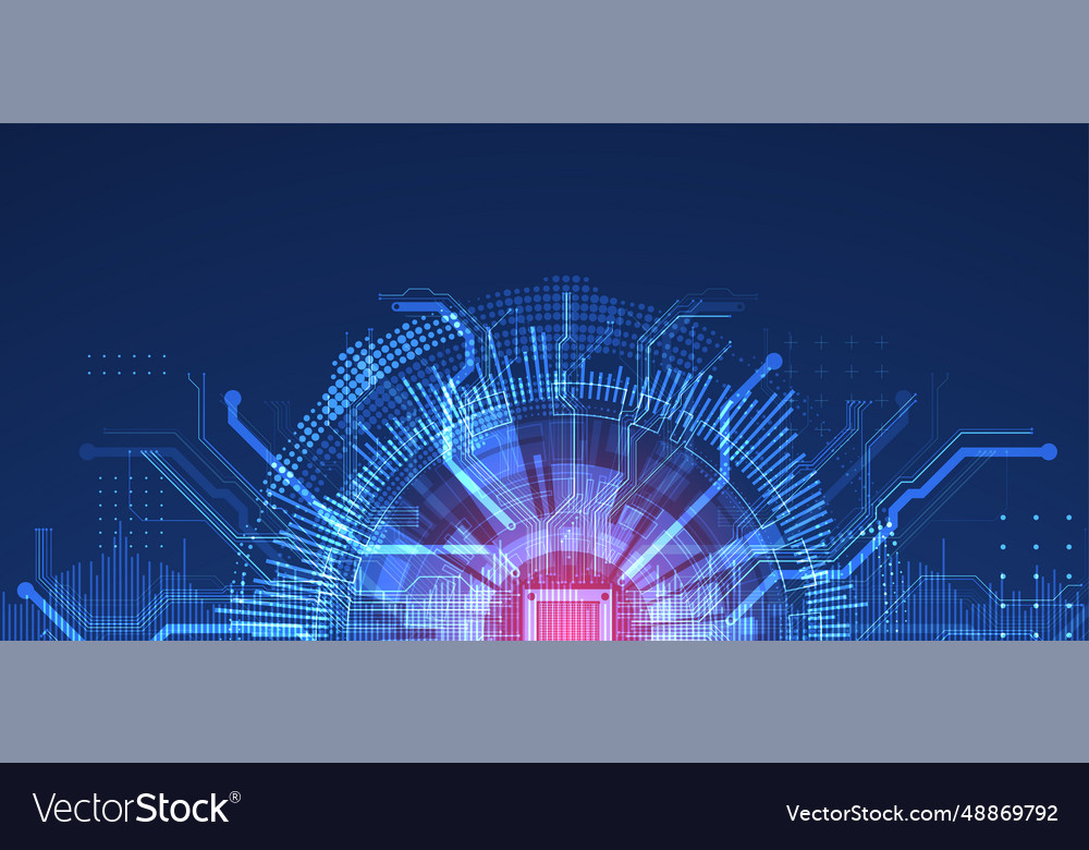 Abstract background on technological Royalty Free Vector
