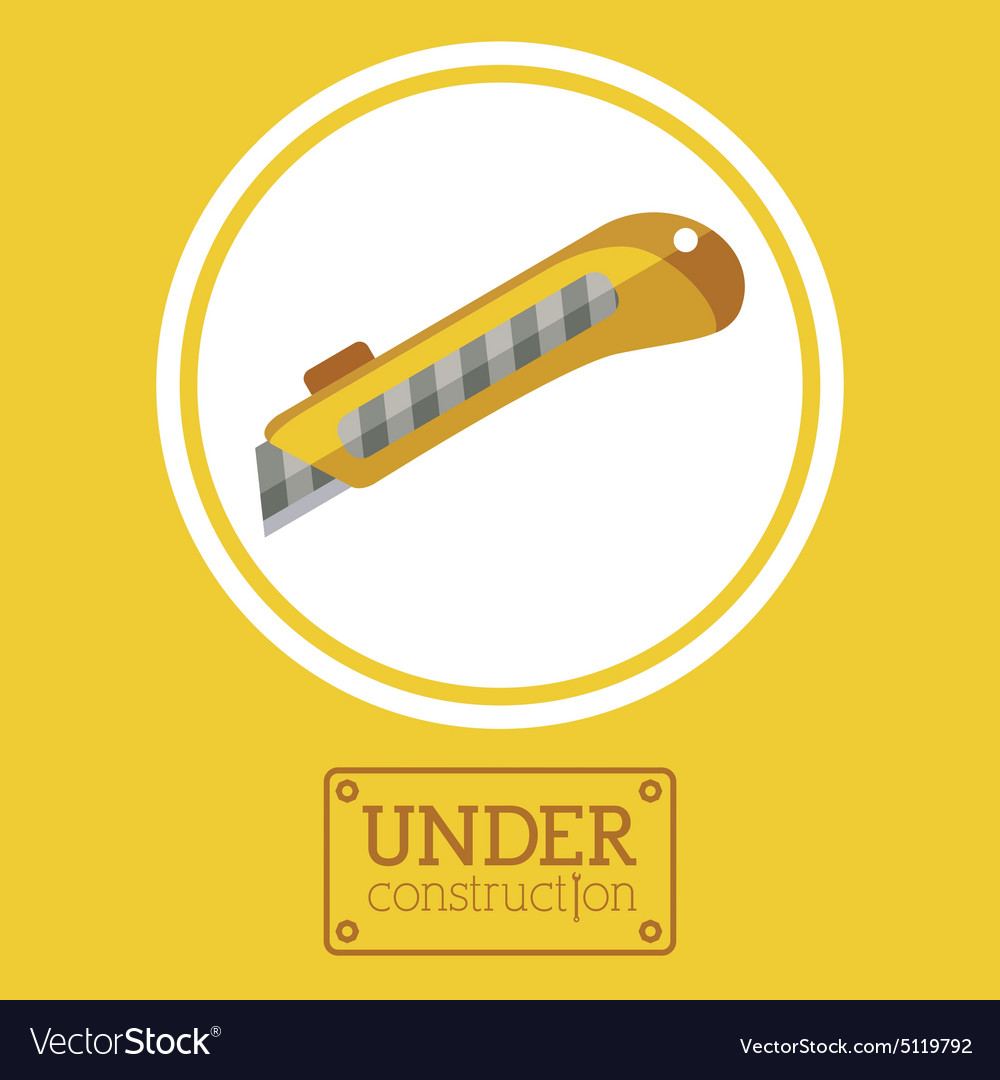 Under construction design Royalty Free Vector Image