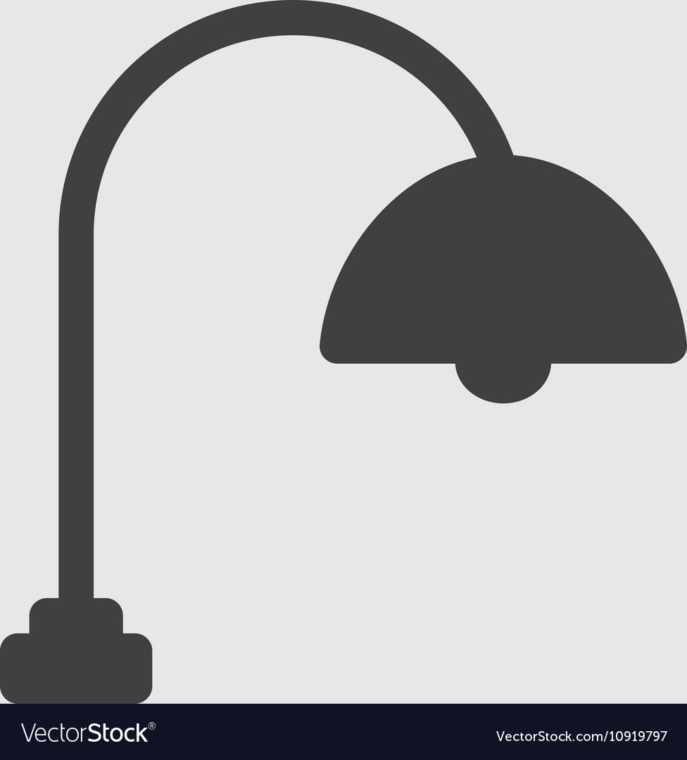 Lamp icon Royalty Free Vector Image - VectorStock