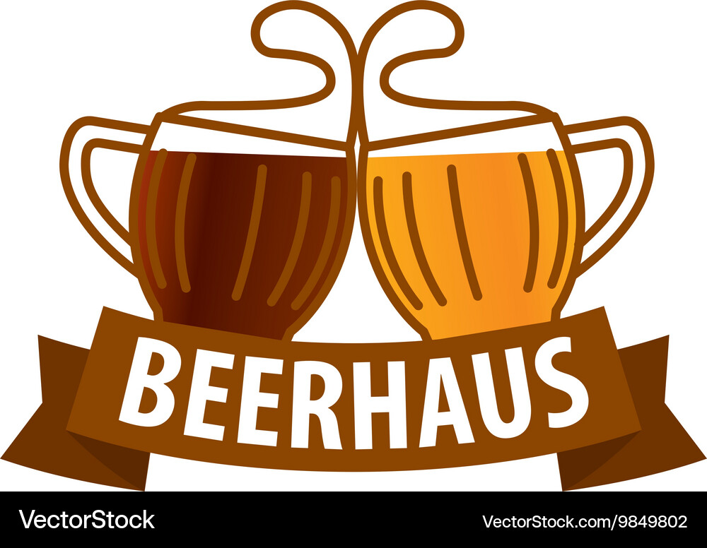 Beer logo Royalty Free Vector Image - VectorStock