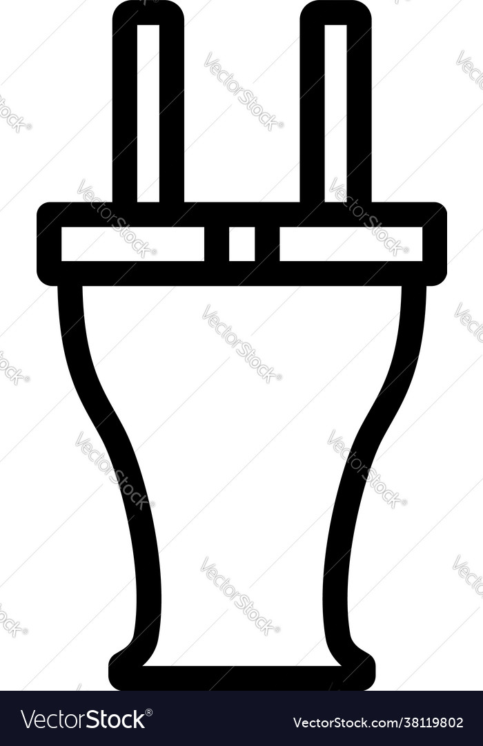 Electrical plug icon Royalty Free Vector Image