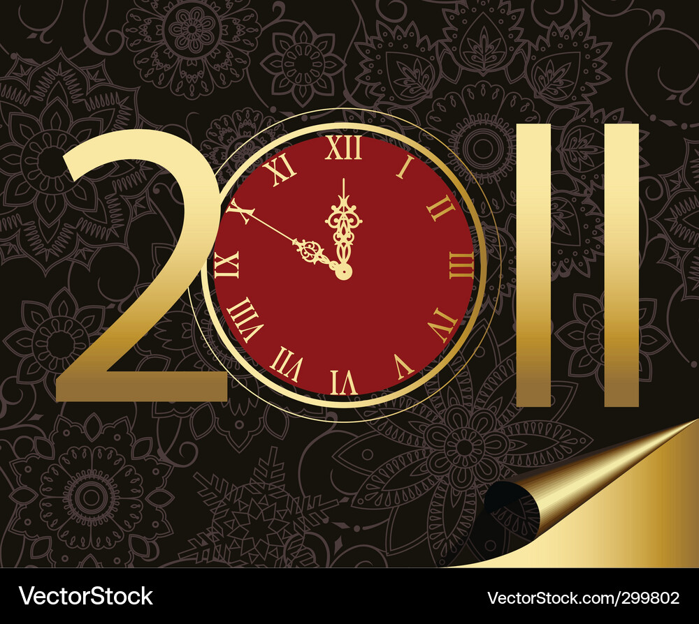 New year Royalty Free Vector Image - VectorStock