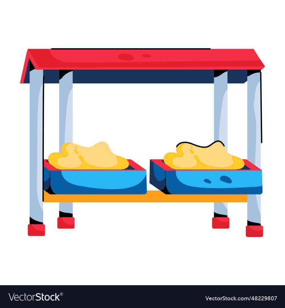 Feed trough Royalty Free Vector Image - VectorStock Feed trough Royalty Free Vector Image - VectorStock