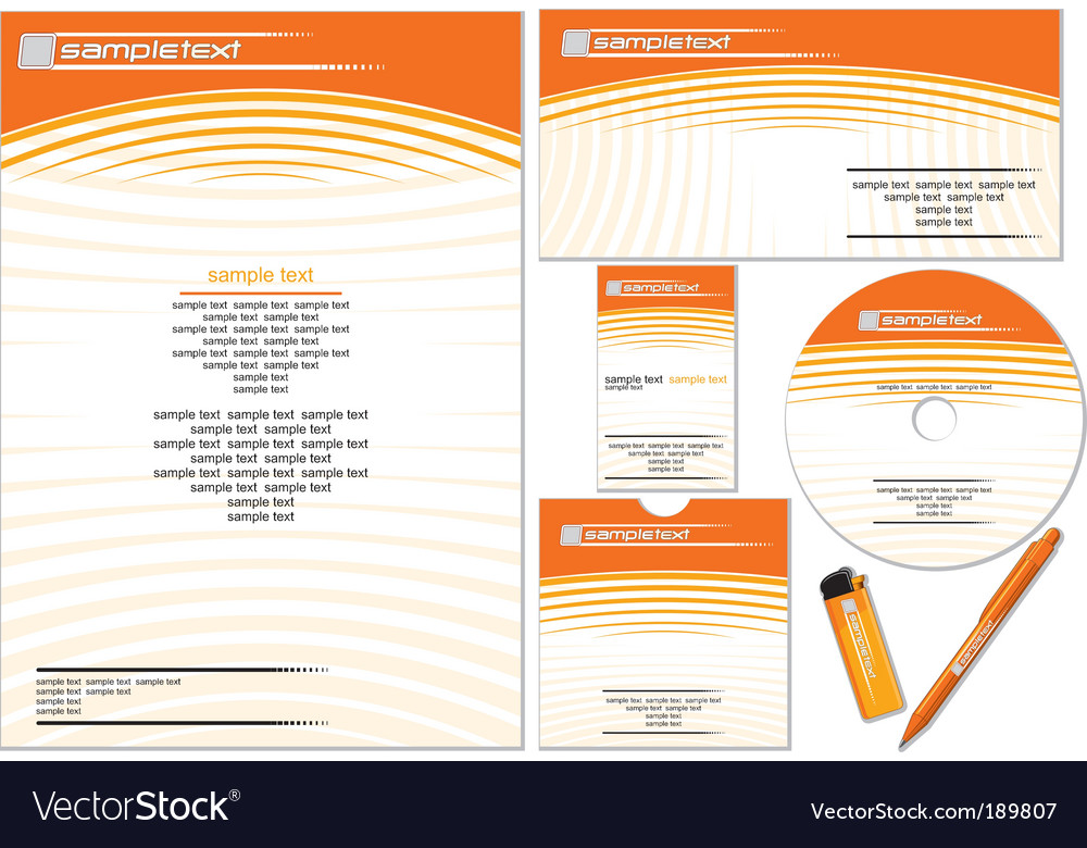 Template Royalty Free Vector Image - VectorStock