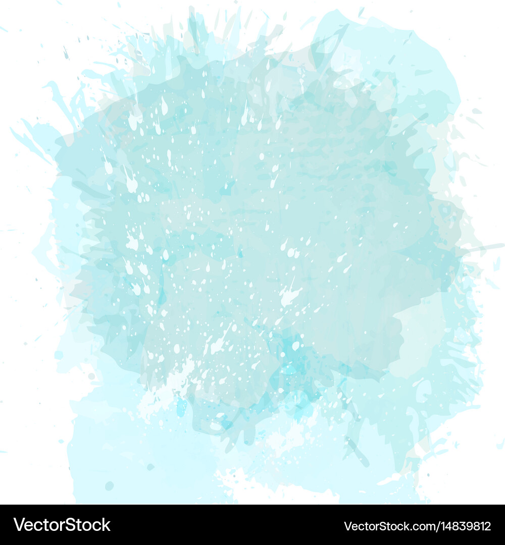 Abstract watercolor spot background splash Vector Image