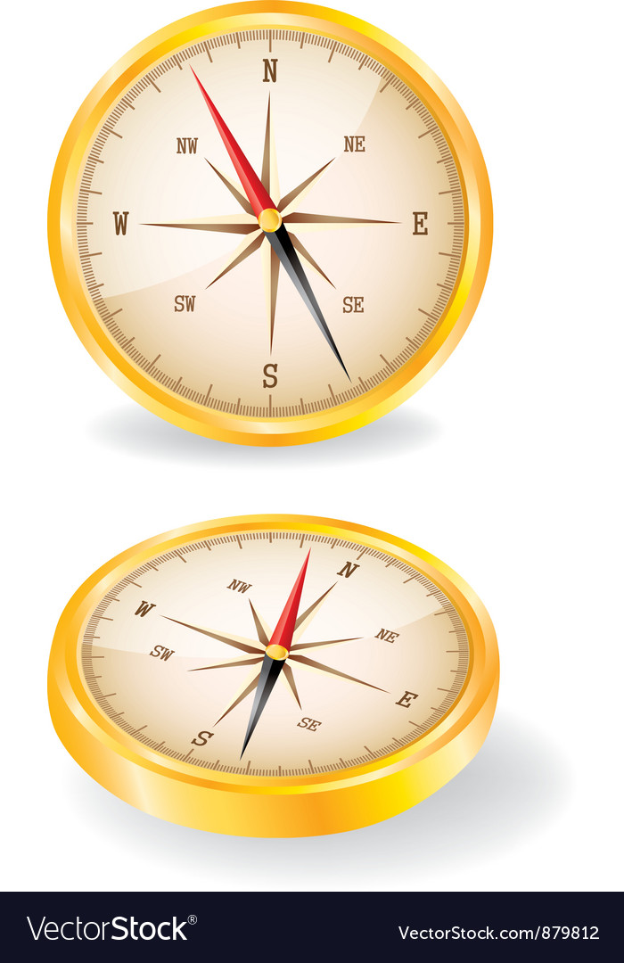 Compass Royalty Free Vector Image - VectorStock