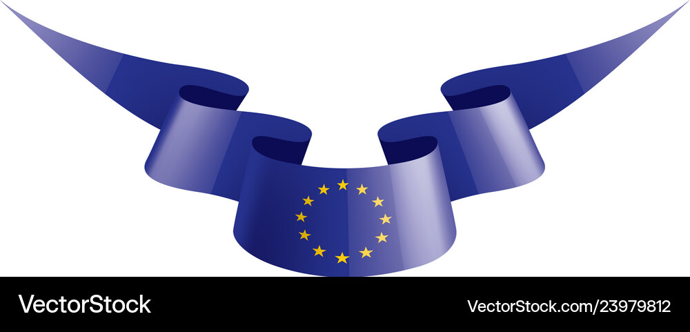European union flag Royalty Free Vector Image - VectorStock