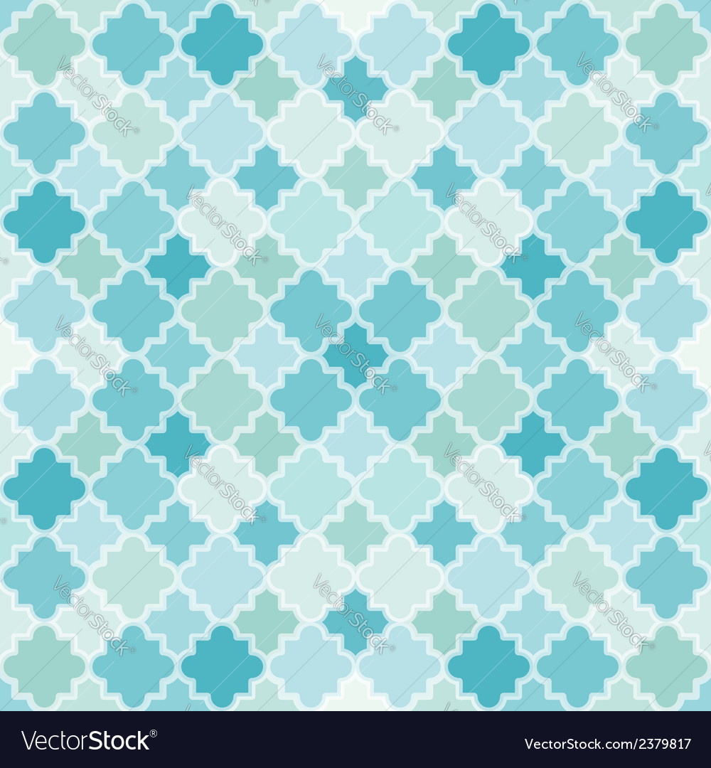 Abstract Turquoise Pattern Royalty Free Vector Image