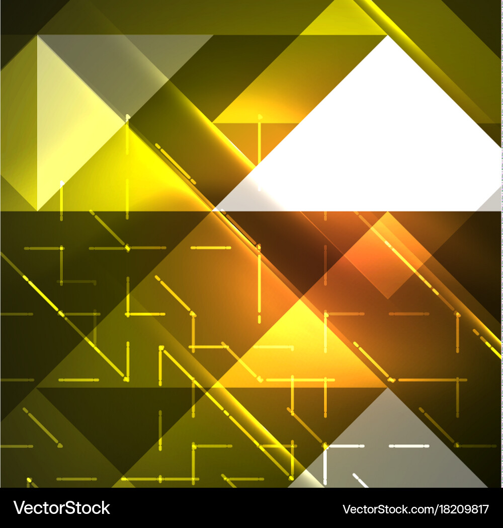 Cosmic electric background with shiny glowing Vector Image