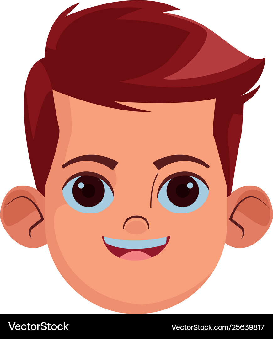 Little kid avatar profile picture Royalty Free Vector Image
