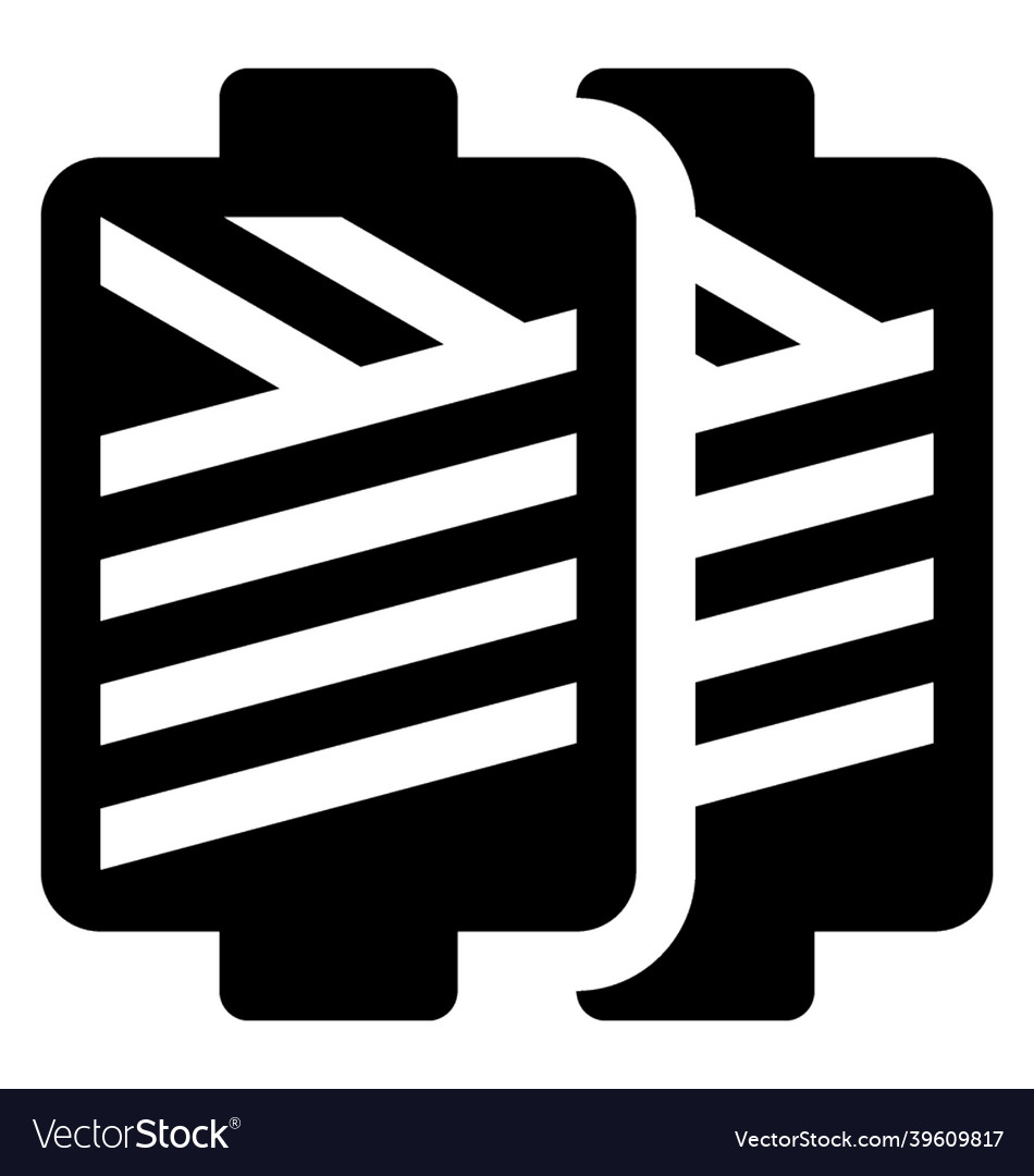 Thread spools Royalty Free Vector Image - VectorStock