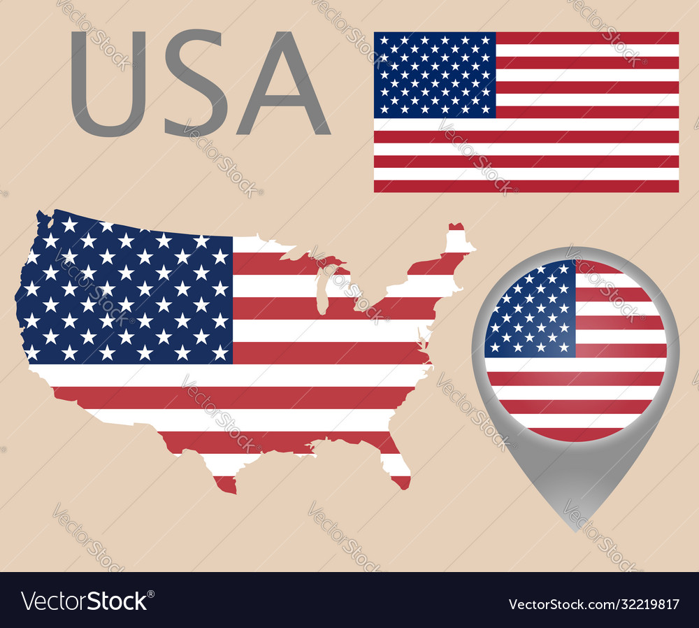 United states Royalty Free Vector Image - VectorStock