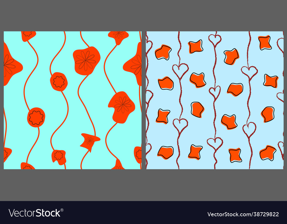 Abstraction patterns Royalty Free Vector Image
