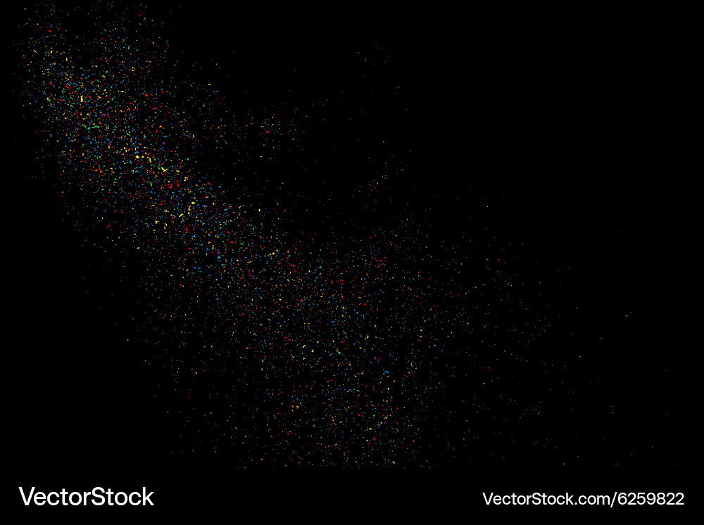 Colorful grainy texture rectangle Royalty Free Vector Image