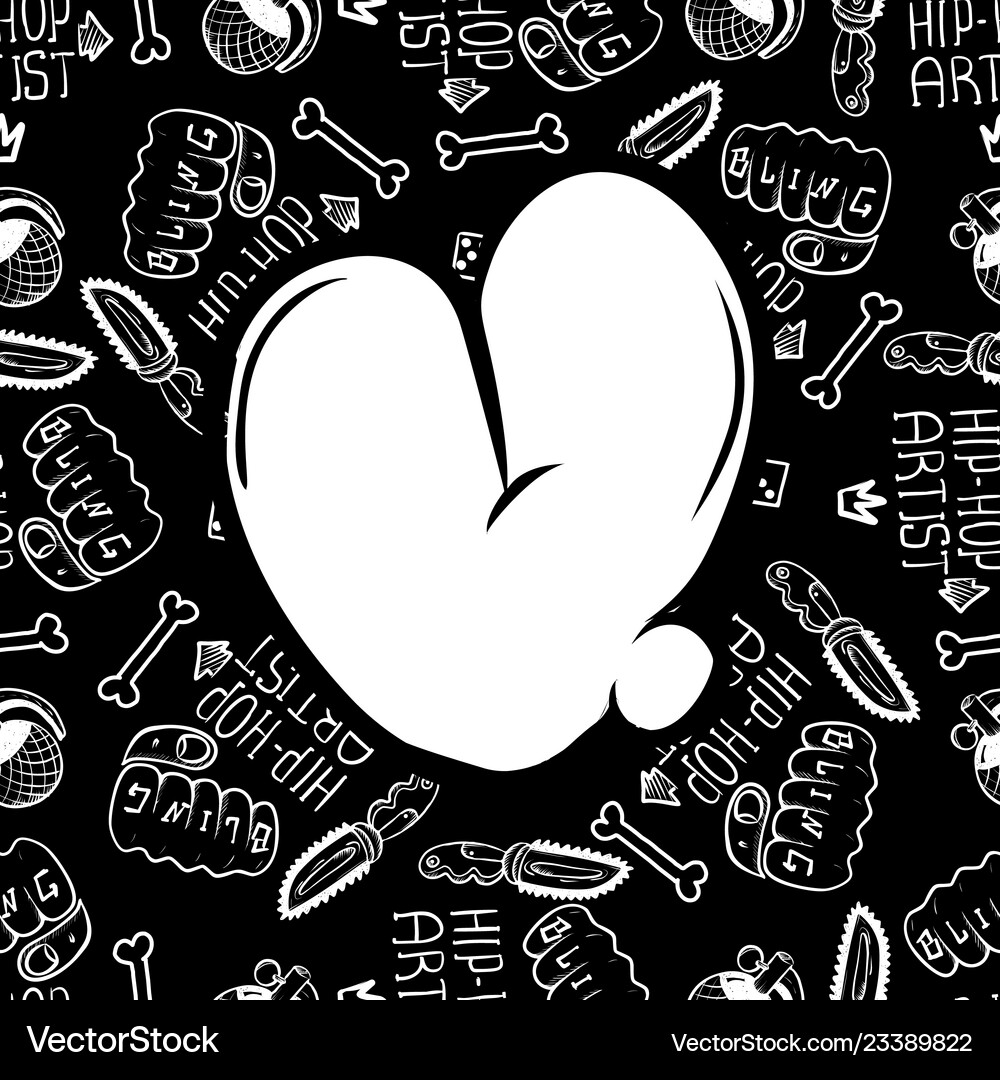 Letter v set street type calligraphy design Vector Image