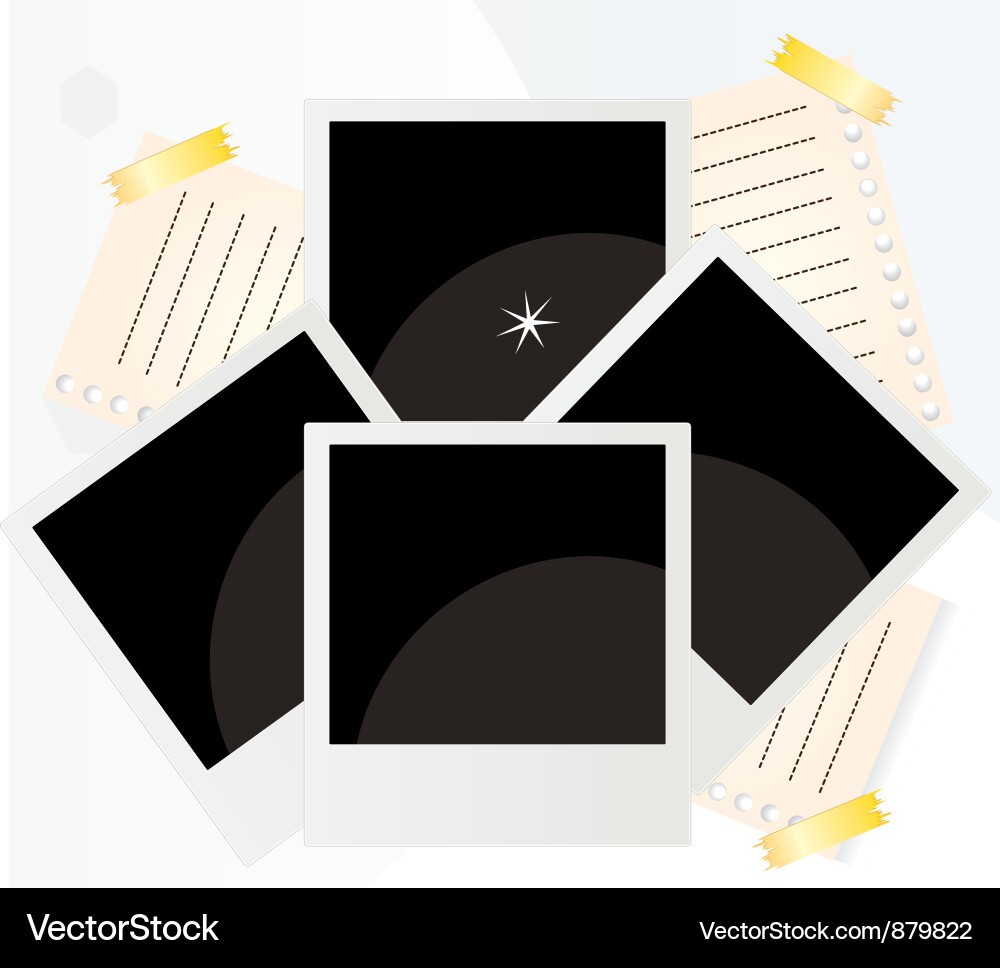 Photo frames Royalty Free Vector Image - VectorStock