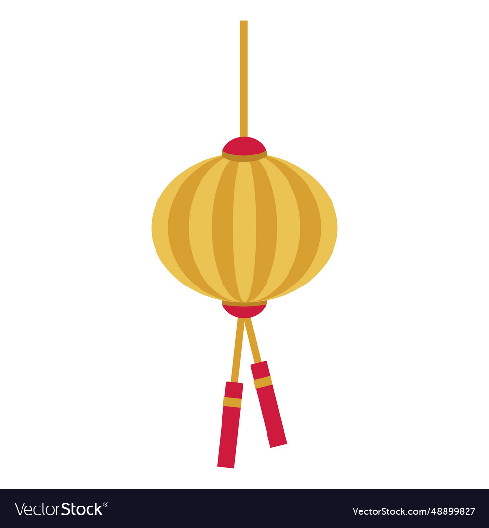 Lantern flat Royalty Free Vector Image - VectorStock