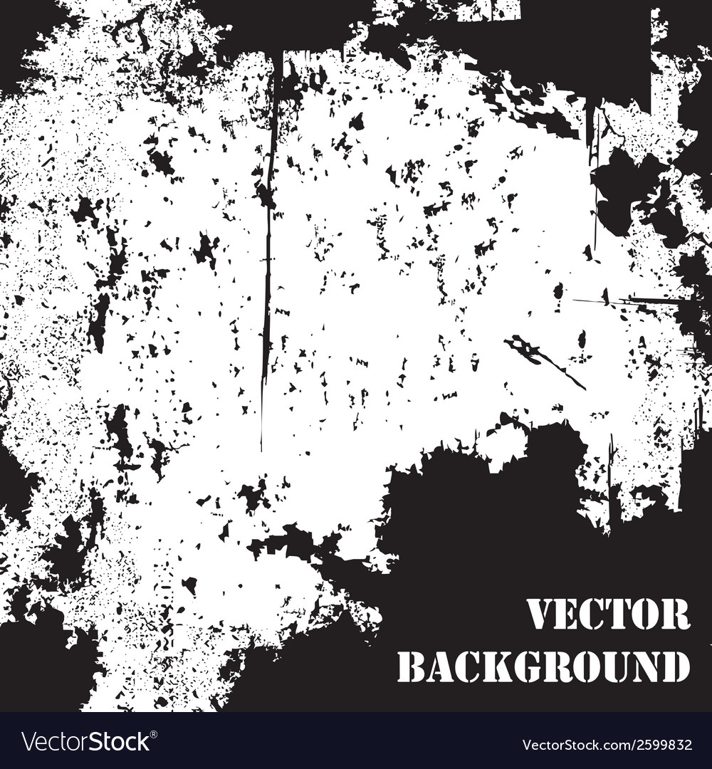 Abstract grunge painted scratched texture Vector Image