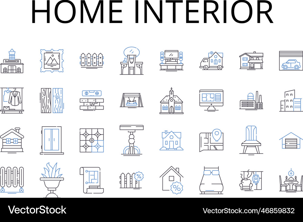 Home Interior Icons
