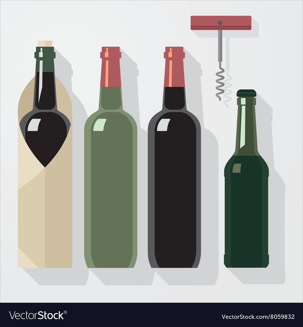 Kitchen bar restaurant design elements Royalty Free Vector