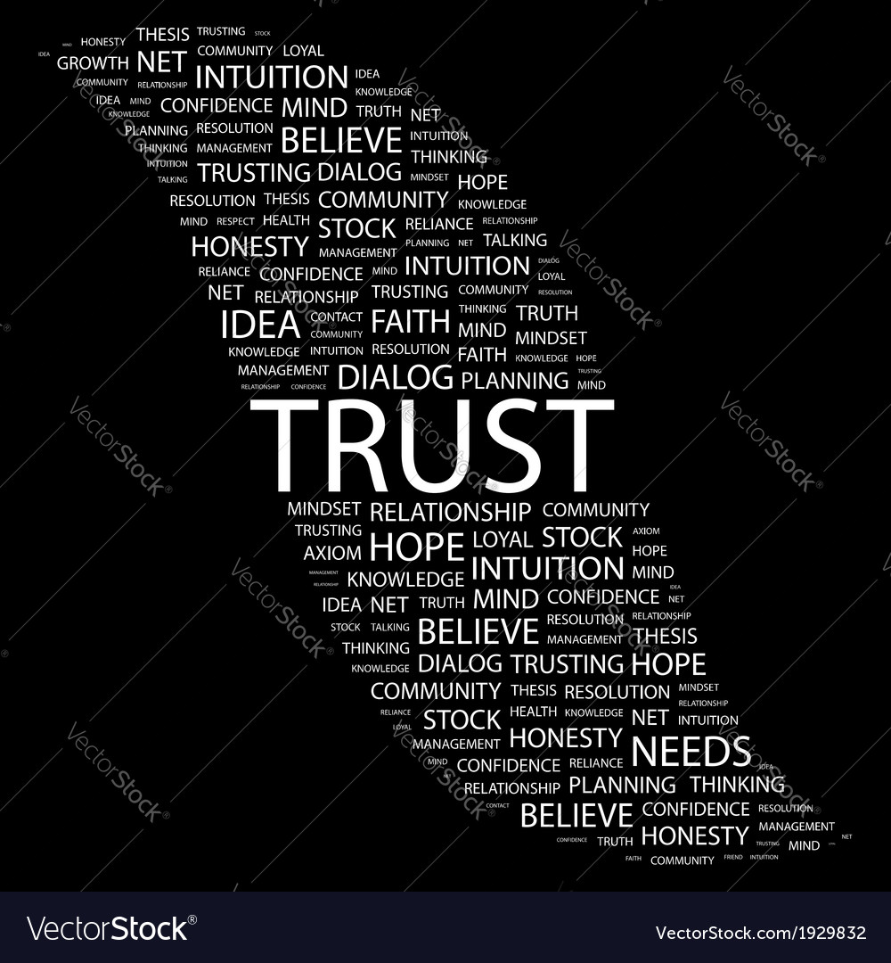 Trust Royalty Free Vector Image - VectorStock