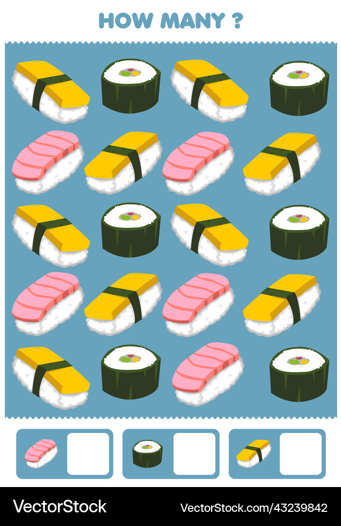 Education game for children searching Royalty Free Vector