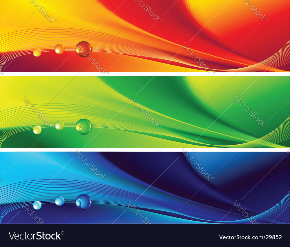 Banners Royalty Free Vector Image - VectorStock