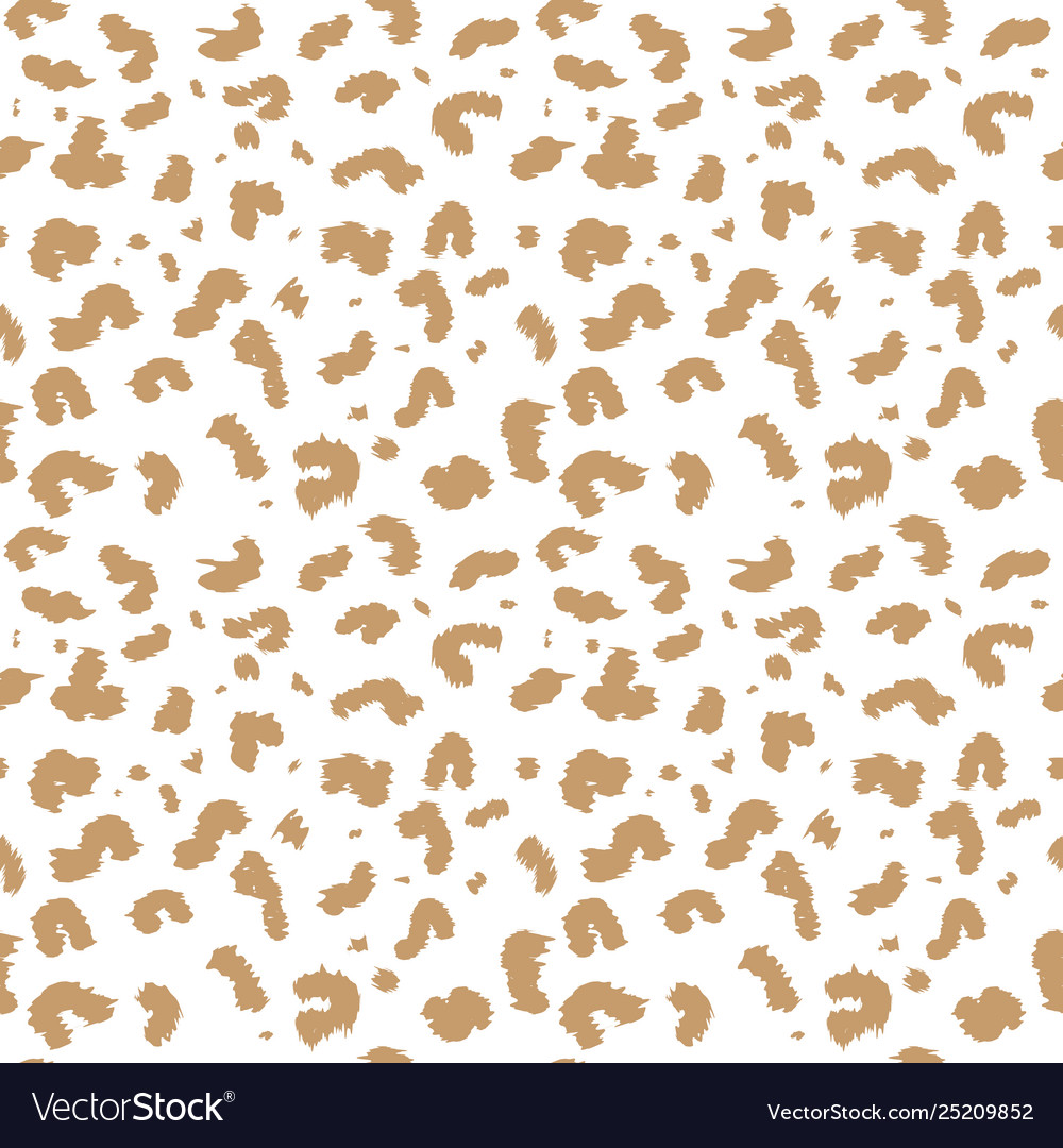 Leopard pattern design Royalty Free Vector Image