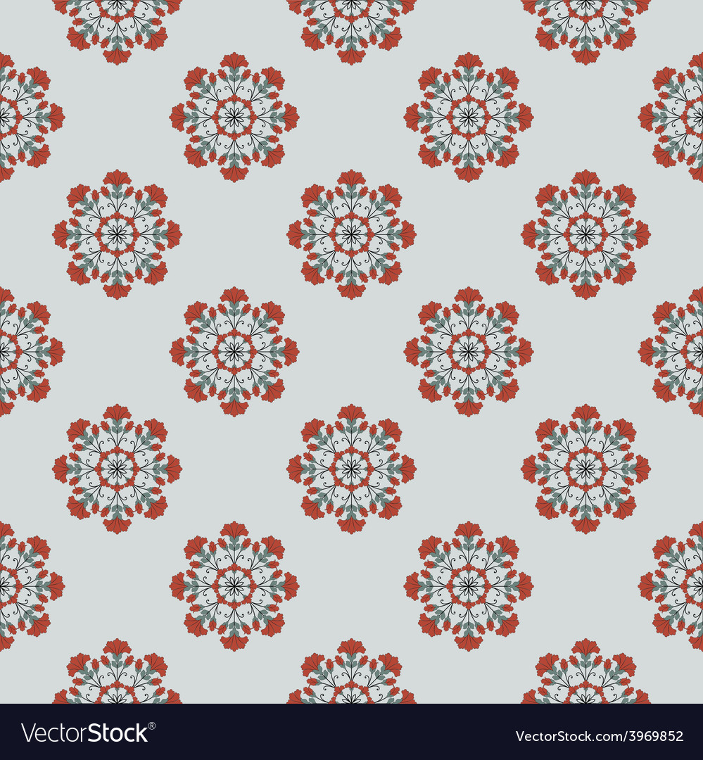 Seamless oriental pattern Royalty Free Vector Image