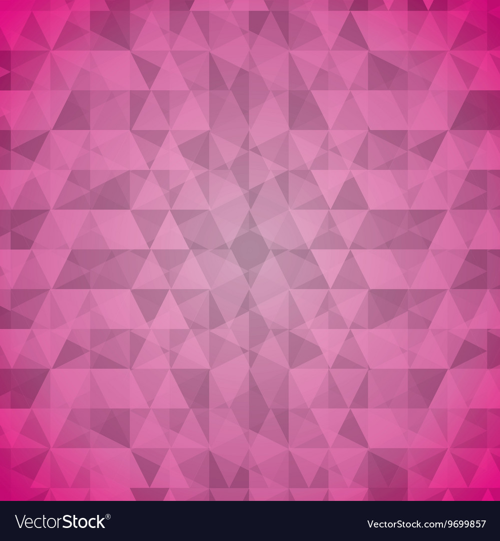 Geometric pink tones background patterns icon Vector Image