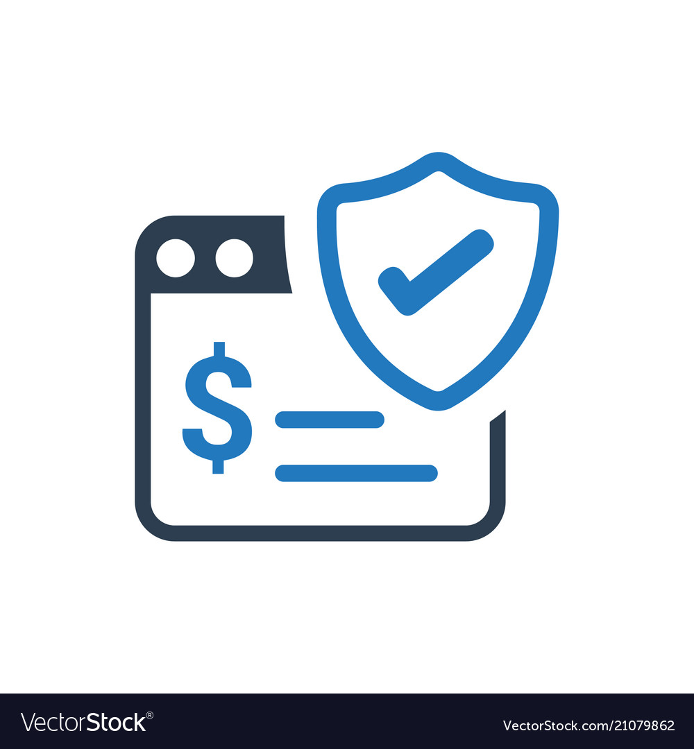 Online secure banking icon Royalty Free Vector Image