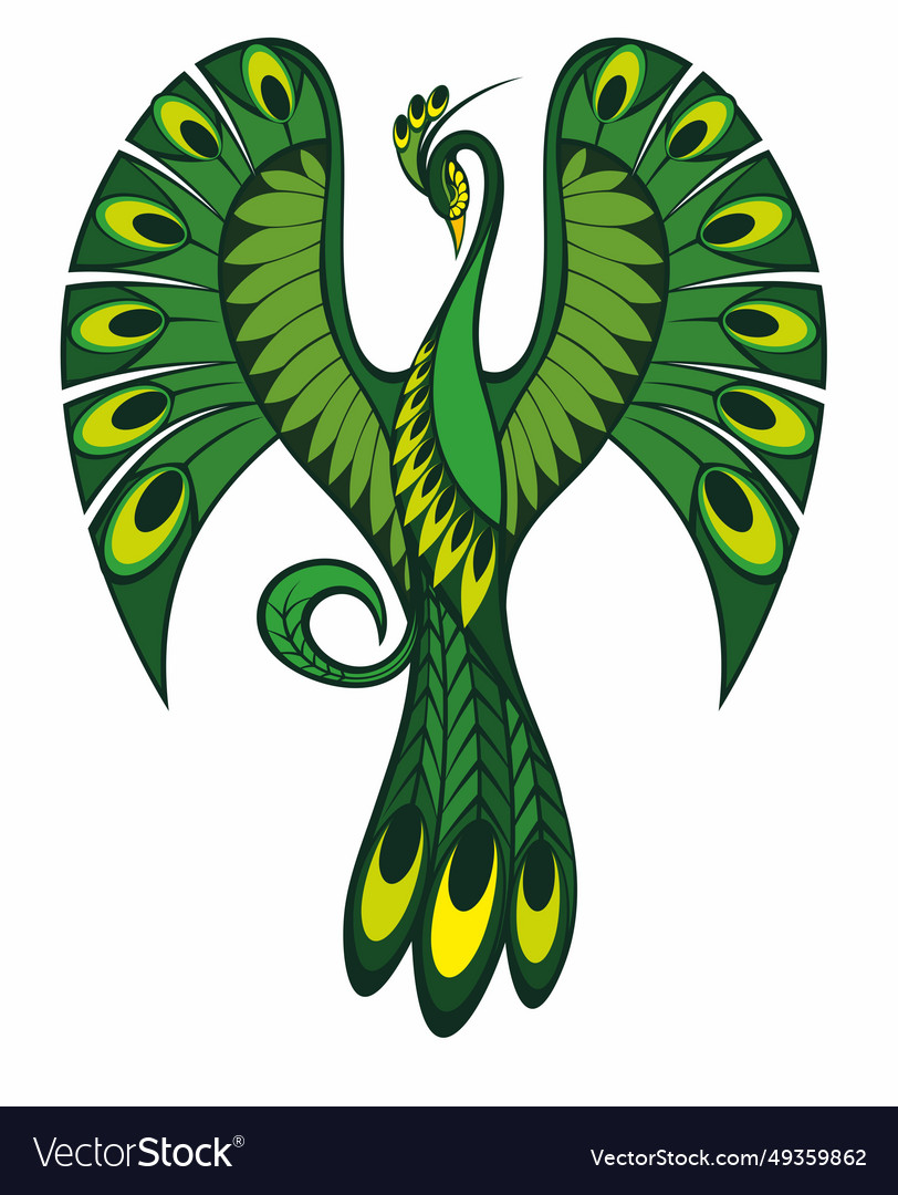 Peacock Royalty Free Vector Image Vectorstock