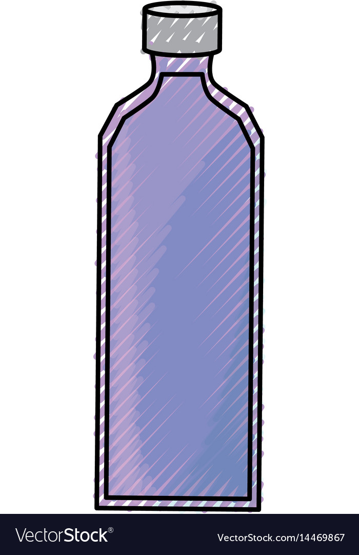 Empty plastic bottle Royalty Free Vector Image