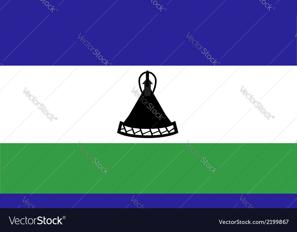 Lesotho Royalty Free Vector Image - VectorStock