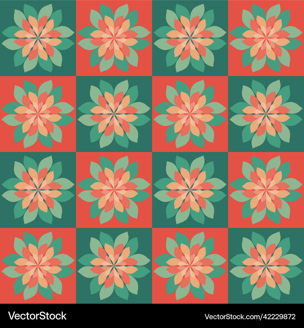 Flower nature geometric background design abstract