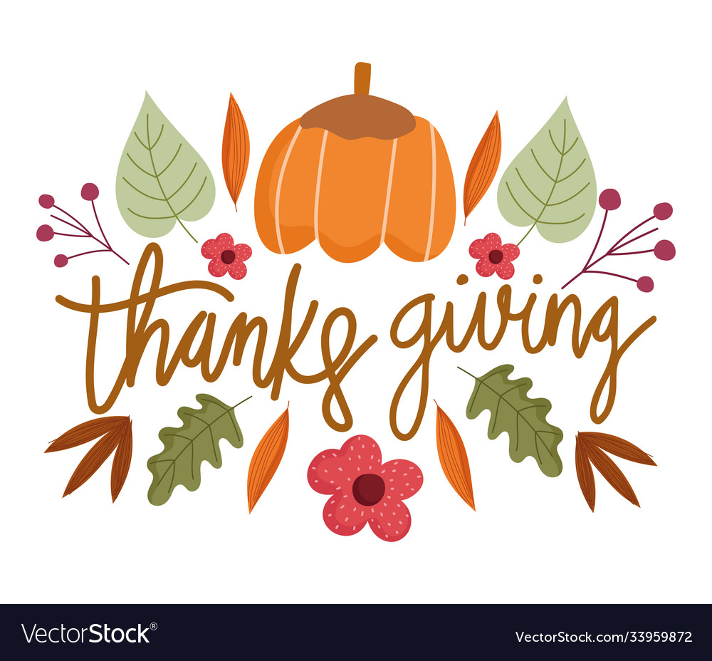 Thanksgiving Autumn Leaves Clip Art