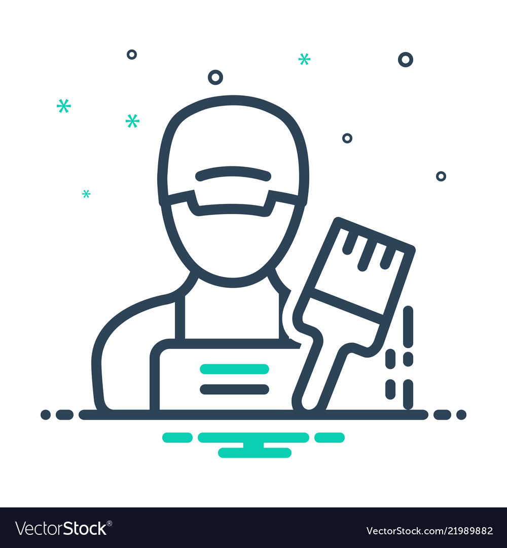 Painter Royalty Free Vector Image - VectorStock