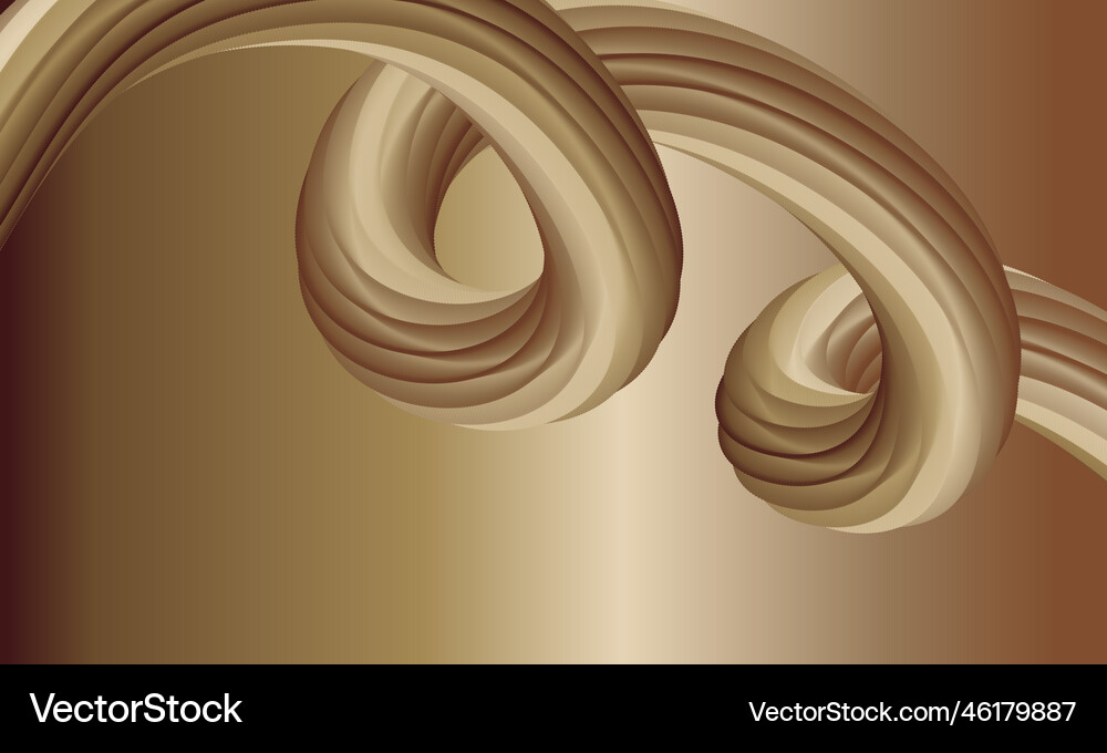 Bronze metal abstract background with modern Vector Image