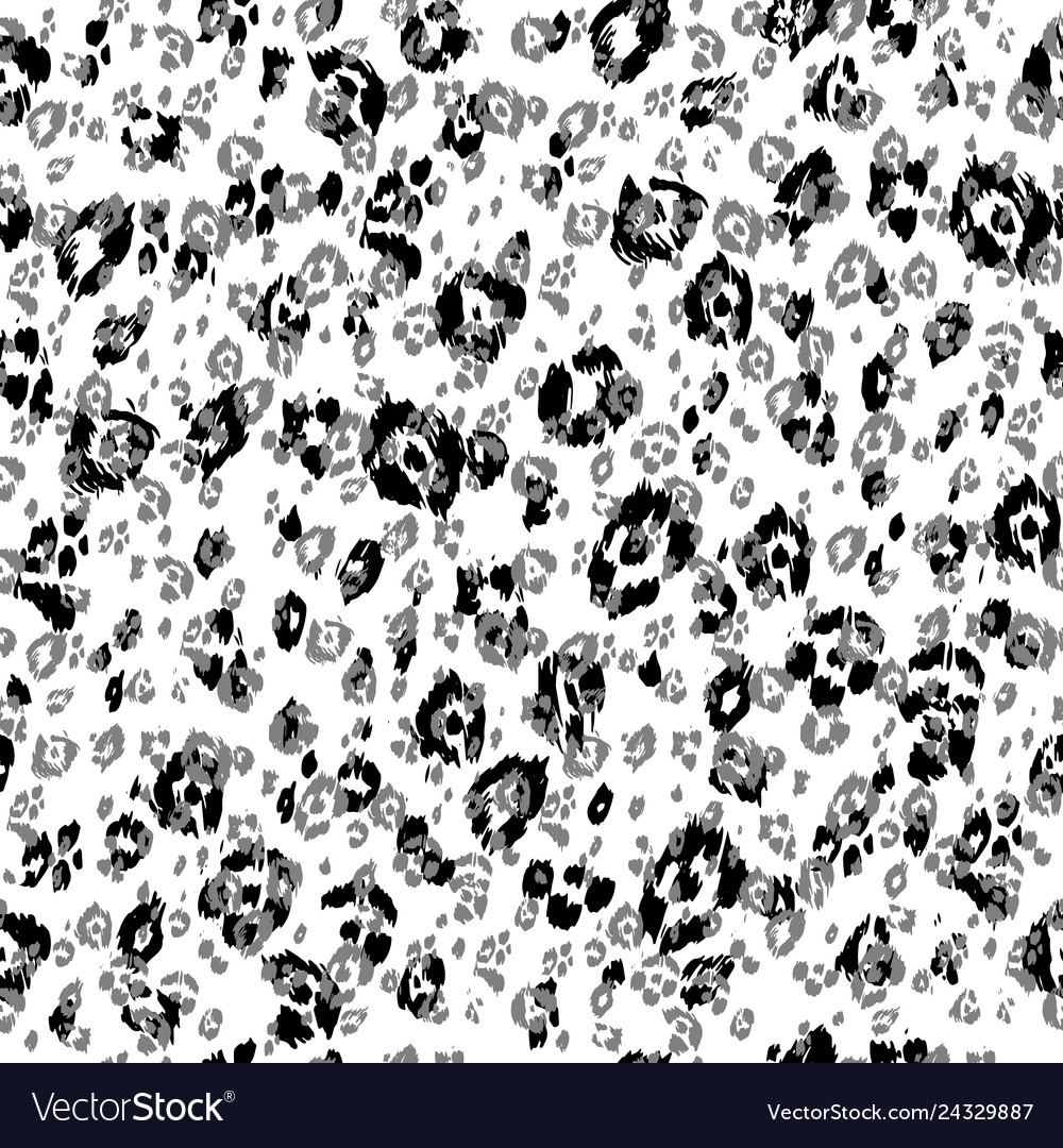 Leopard Skin Pattern Royalty Free Vector Image