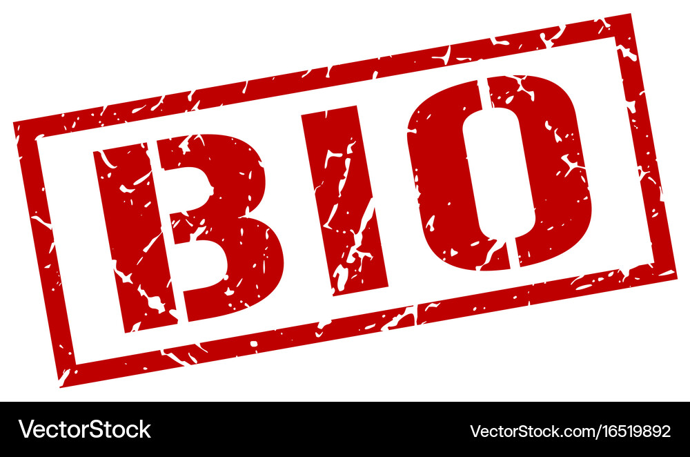 Bio stamp Royalty Free Vector Image - VectorStock