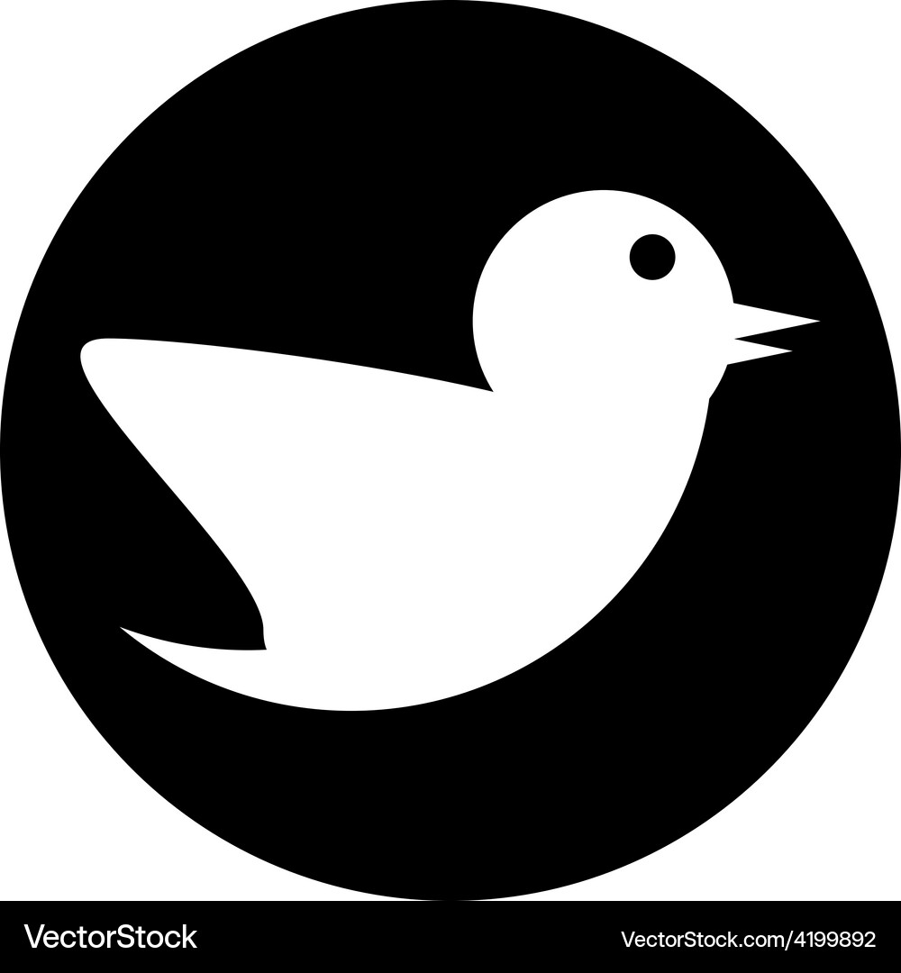 Bird icon Royalty Free Vector Image - VectorStock