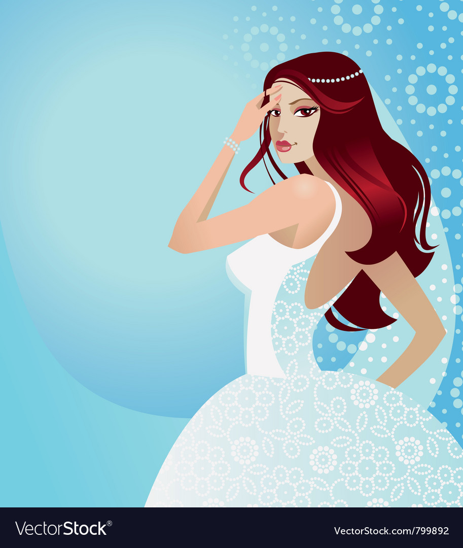 Bride Royalty Free Vector Image - VectorStock